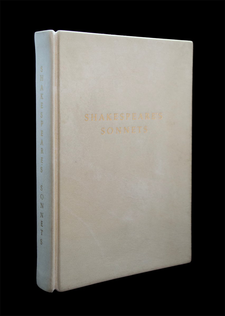 Shakespeare's Sonnets. Reprinted from the Edition of 1609 | William ...
