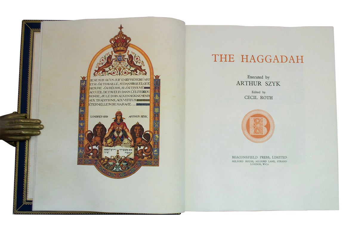 Haggadah. Executed by Arthur Szyk. Edited by Cecil Roth | Arthur SZYK