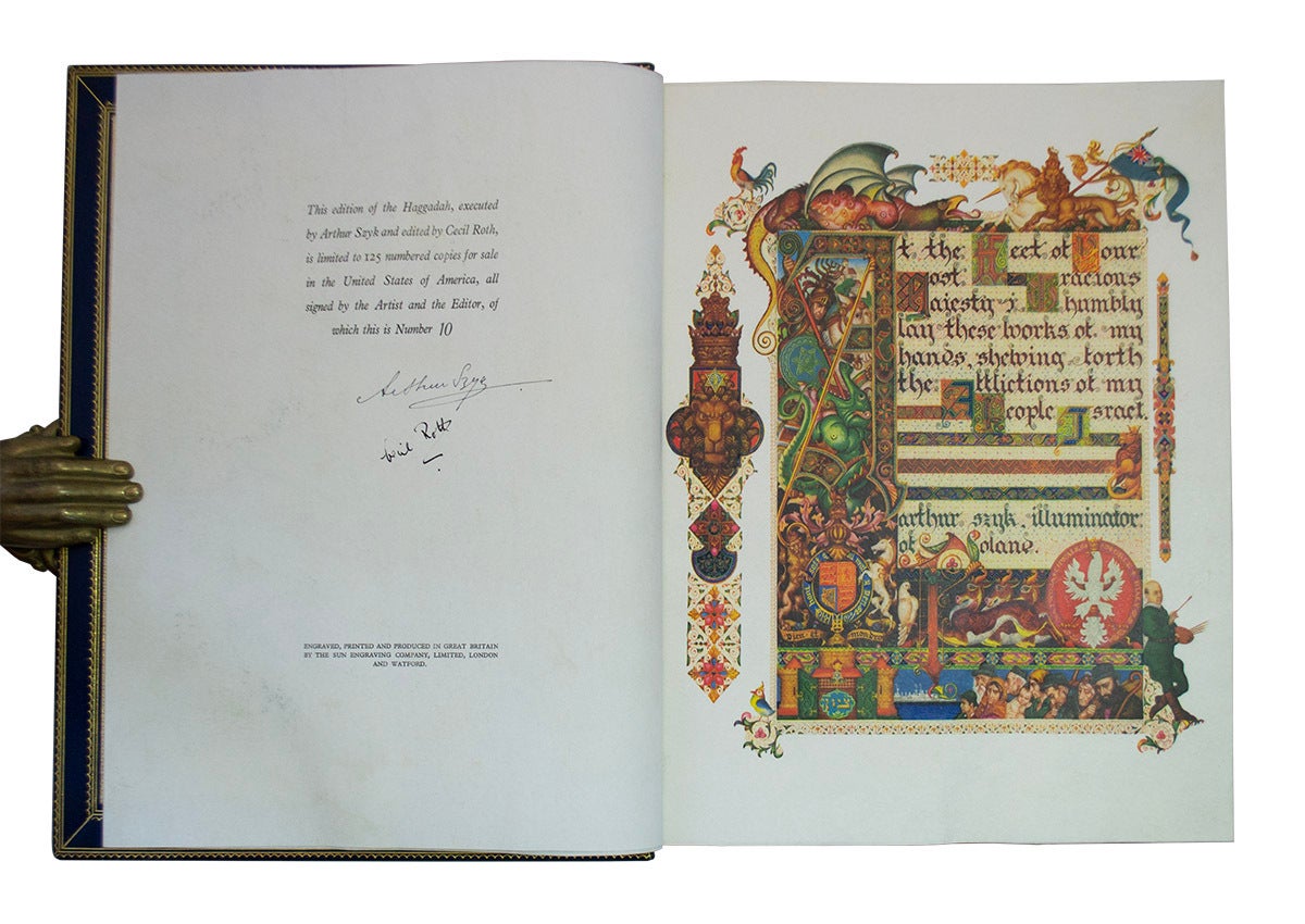 Haggadah. Executed by Arthur Szyk. Edited by Cecil Roth | Arthur SZYK
